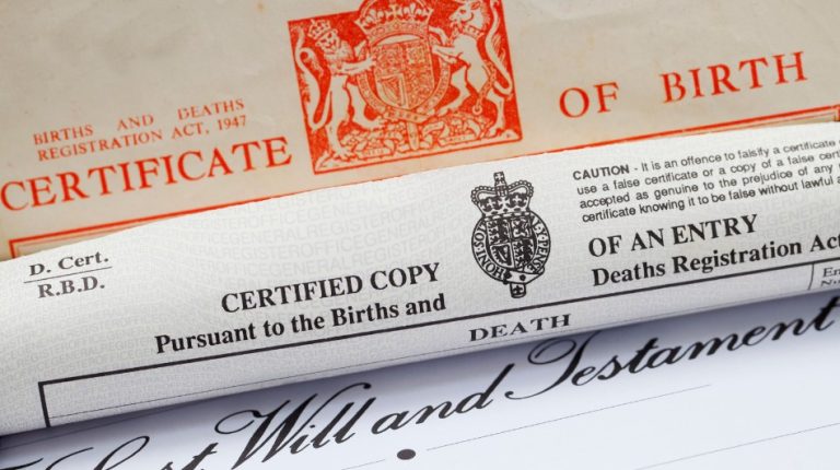 What is a GRO Number on a Birth Certificate? - London Local News