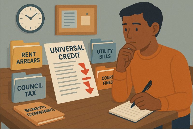 Find Out About Money Taken Off Your Universal Credit Payments?
