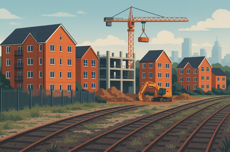 What Is the Plan for 40,000 Homes to Be Built on Railway Land?