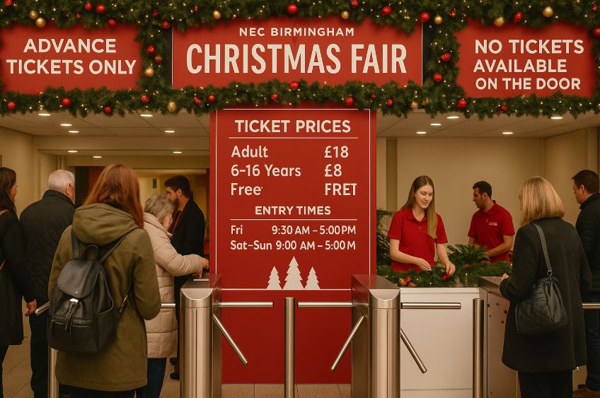 NEC Christmas Fair 2025 | Dates, Tickets & Insider Tips