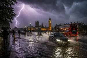 London Storm Last Night: Over 29,000 Lightning Strikes Hit UK